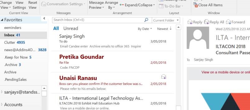 Color Code Important Emails In Your Outlook Inbox MS Outlook For Business